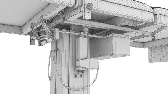 Operating Table 4K 3D Model in Medical Equipment 3DExport