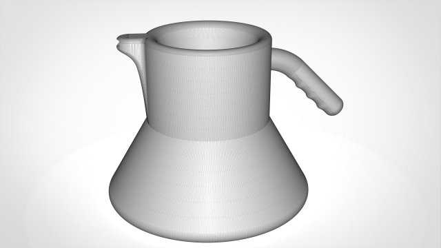 Capless Pitcher 3D Model in Cookware Tools 3DExport