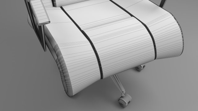Executive Chair 3 - 4K 3D Model in Chair 3DExport