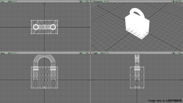 key lock 3D Model in Other 3DExport