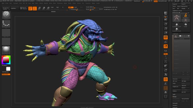 Predator - character from the movie predator 3D Model in Monster 3DExport