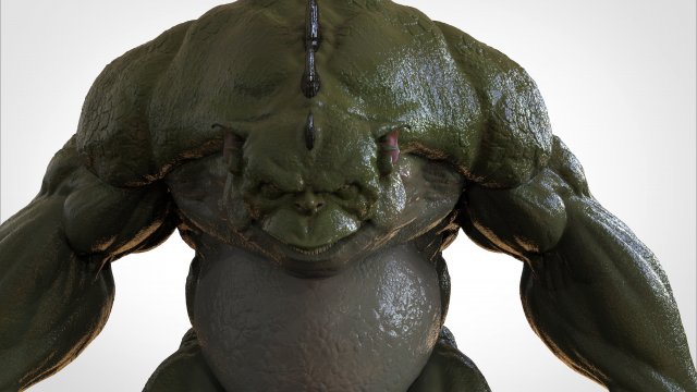 reptiliano - reptiloide 3D Print Model in Monsters & Creatures 3DExport