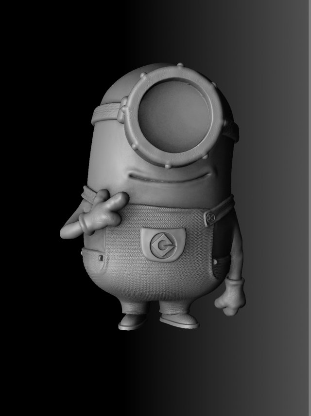 Minion Karl 3D Model in Toys 3DExport