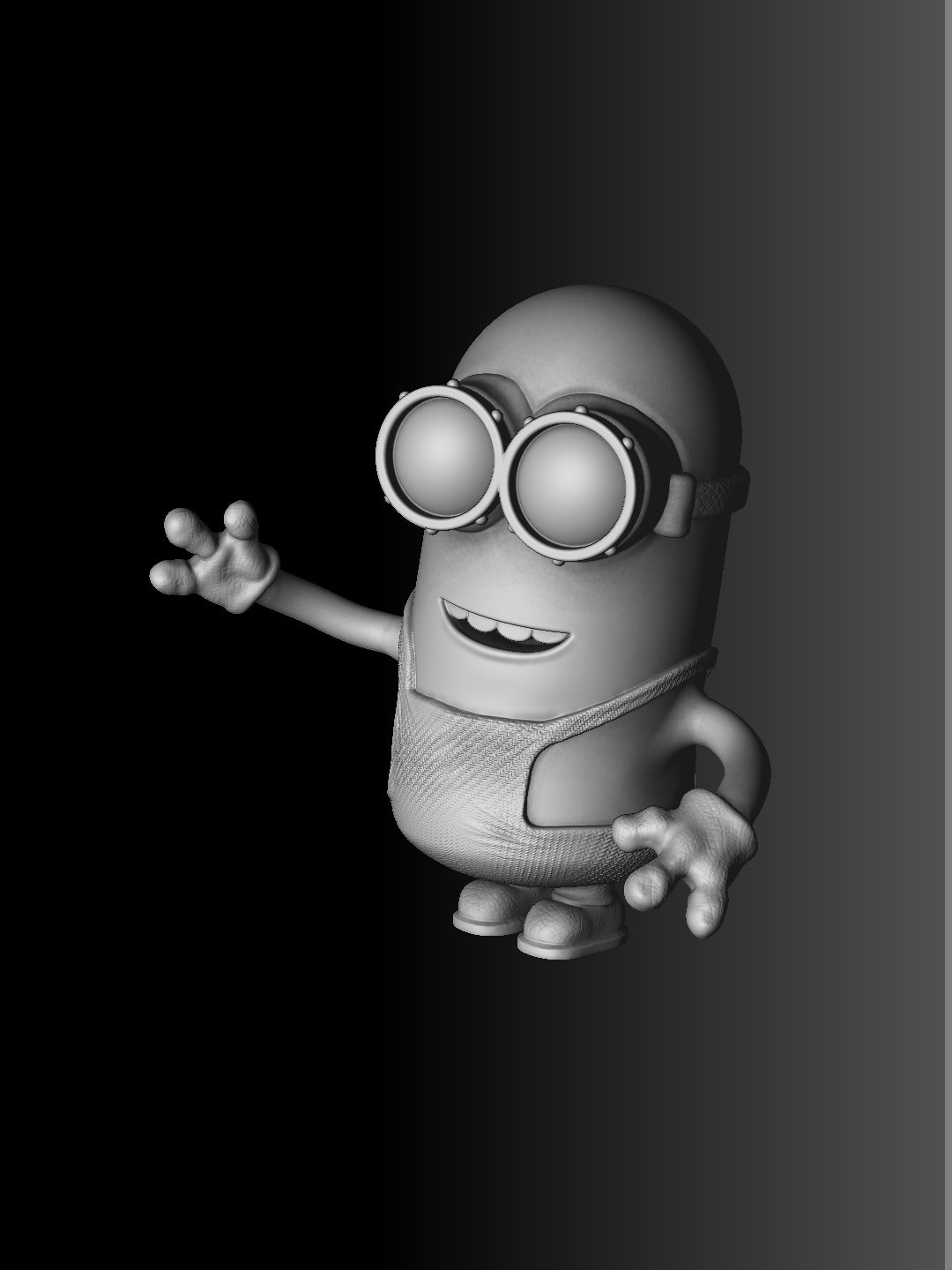 minion 3D Models in Cartoon 3DExport