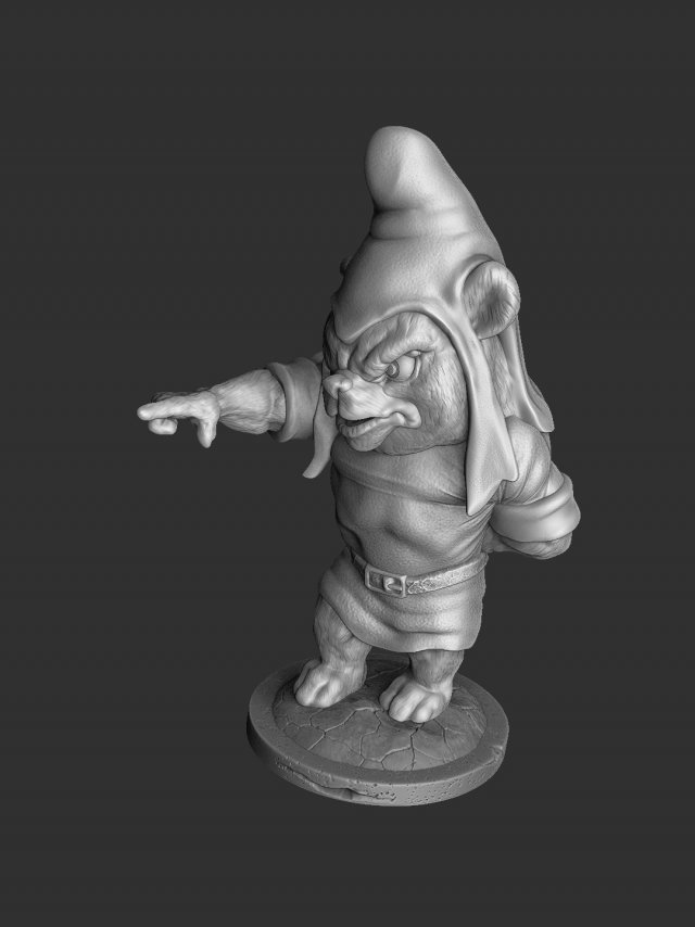 gruffi gummy bear stl 3D Model in Cartoon 3DExport