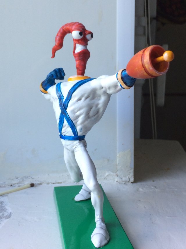 Earthworm jim stl 3d printable 3D Print Model in Monsters & Creatures ...
