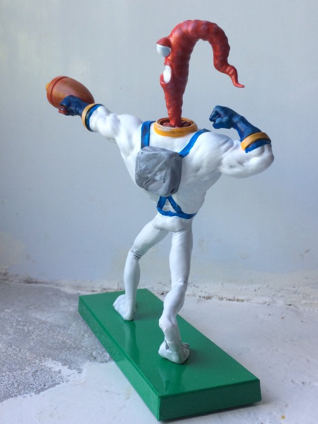 Earthworm jim stl 3d printable 3D Print Model in Monsters & Creatures ...