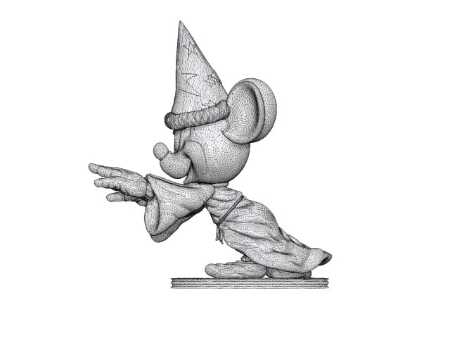 mickey wizard stl 3d printable 3D Print Model in Animals 3DExport