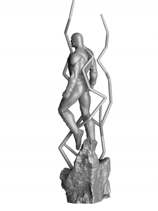 BLACK ADAM ASSEMBLE FOR 3D PRINT STL 3D Print Model in Man 3DExport