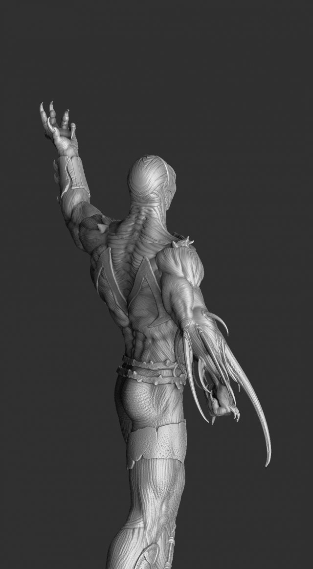 SPAWN 2 OPTIONS FOR 3D PRINT STL 3D Model in Monster 3DExport