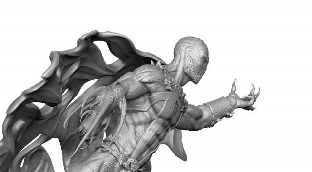 SPAWN 2 OPTIONS FOR 3D PRINT STL 3D Model in Monster 3DExport