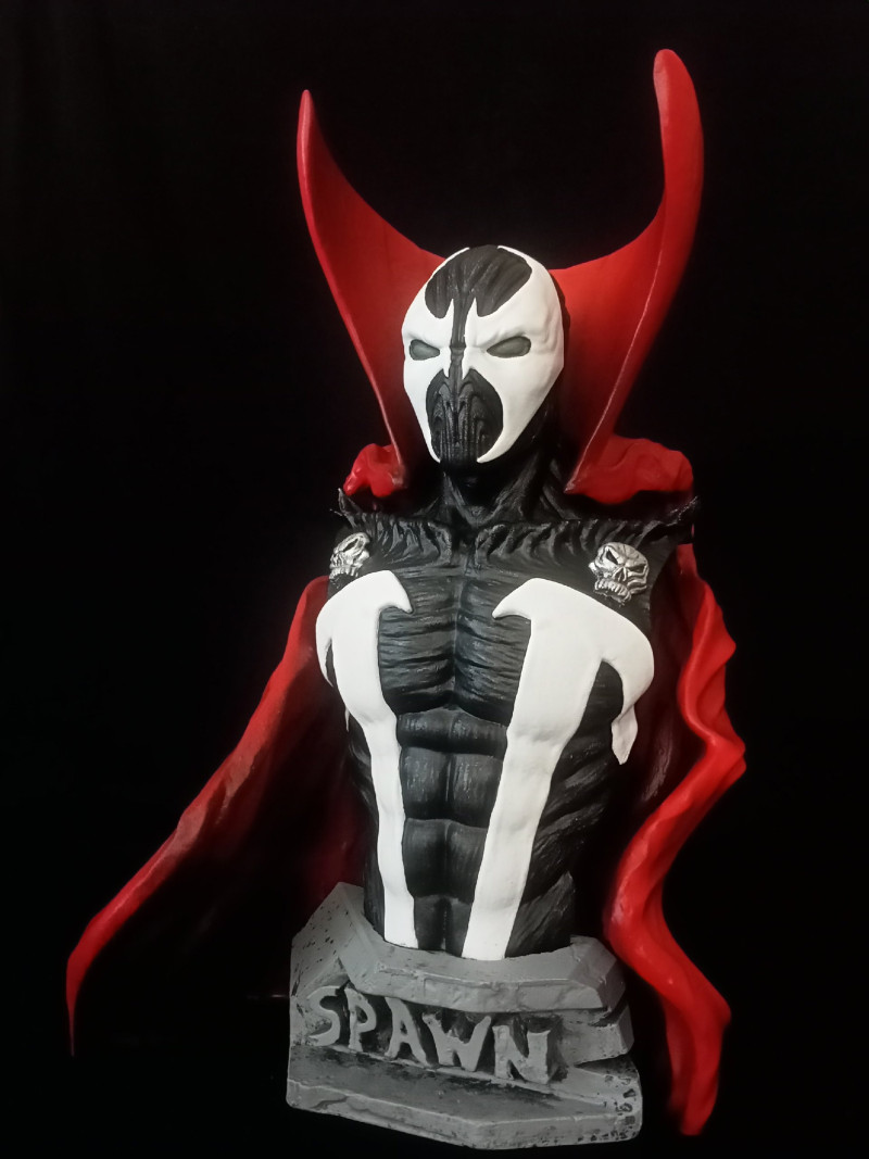 SPAWN 2 OPTIONS FOR 3D PRINT STL 3D Model in Monster 3DExport