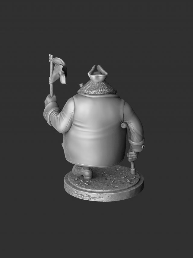 JOHN SILVER FOR 3D PRINT STL whole and ni parts 3D Print Model in Man ...