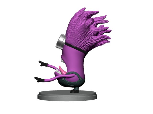 PURPLE MUTATED MINION FOR 3D PRINTING STL 3D Print Model in Monsters ...