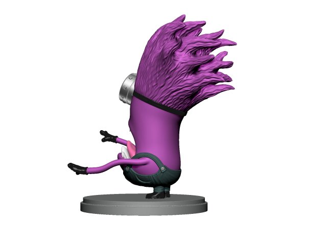 PURPLE MUTATED MINION FOR 3D PRINTING STL 3D Print Model in Monsters ...