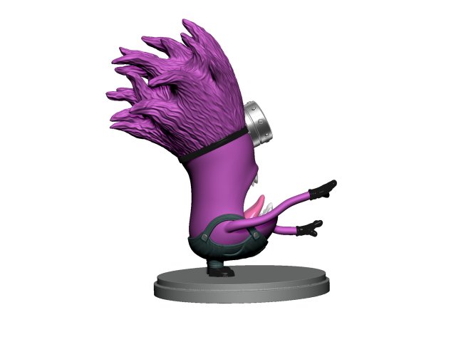 PURPLE MUTATED MINION FOR 3D PRINTING STL 3D Print Model in Monsters ...