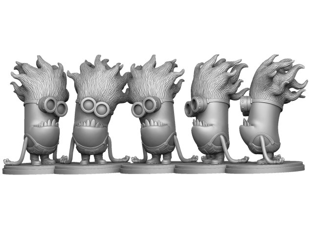 PURPLE MUTATED MINION FOR 3D PRINTING STL 3D Print Model in Monsters ...