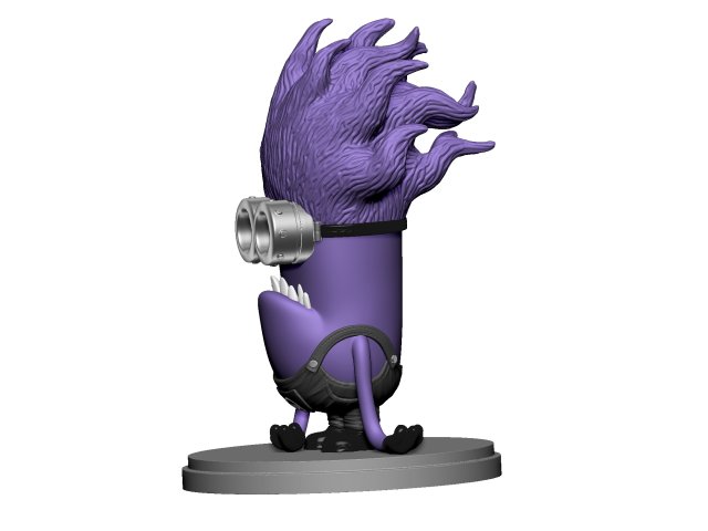 PURPLE MUTATED MINION FOR 3D PRINTING STL 3D Print Model in Monsters ...