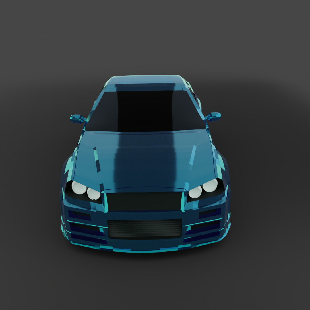 Nissan GTR R34 Skyline 3D Model in Sport Cars 3DExport