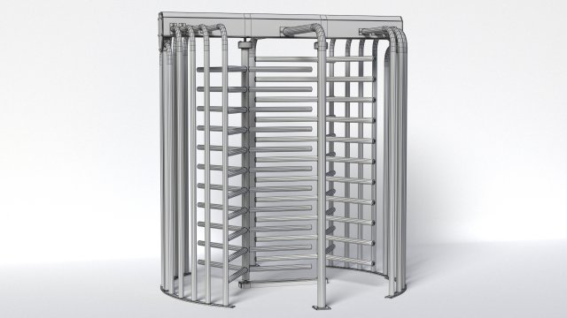 Secure Turn 3D Model in Door 3DExport