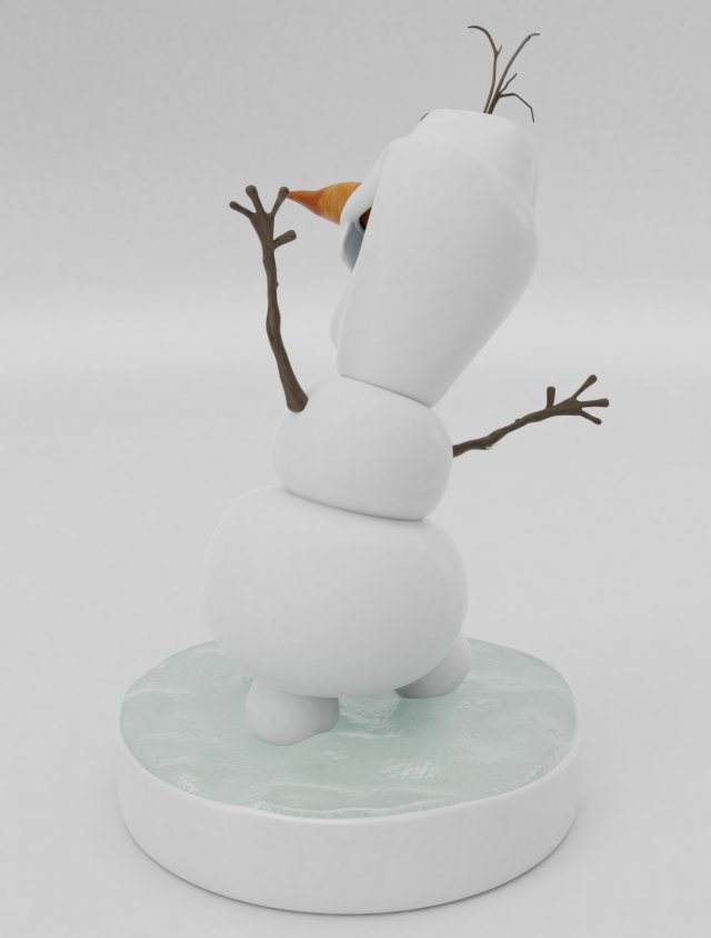 olaf from frozen 3d print model christmas 3D Print Model in Monsters ...