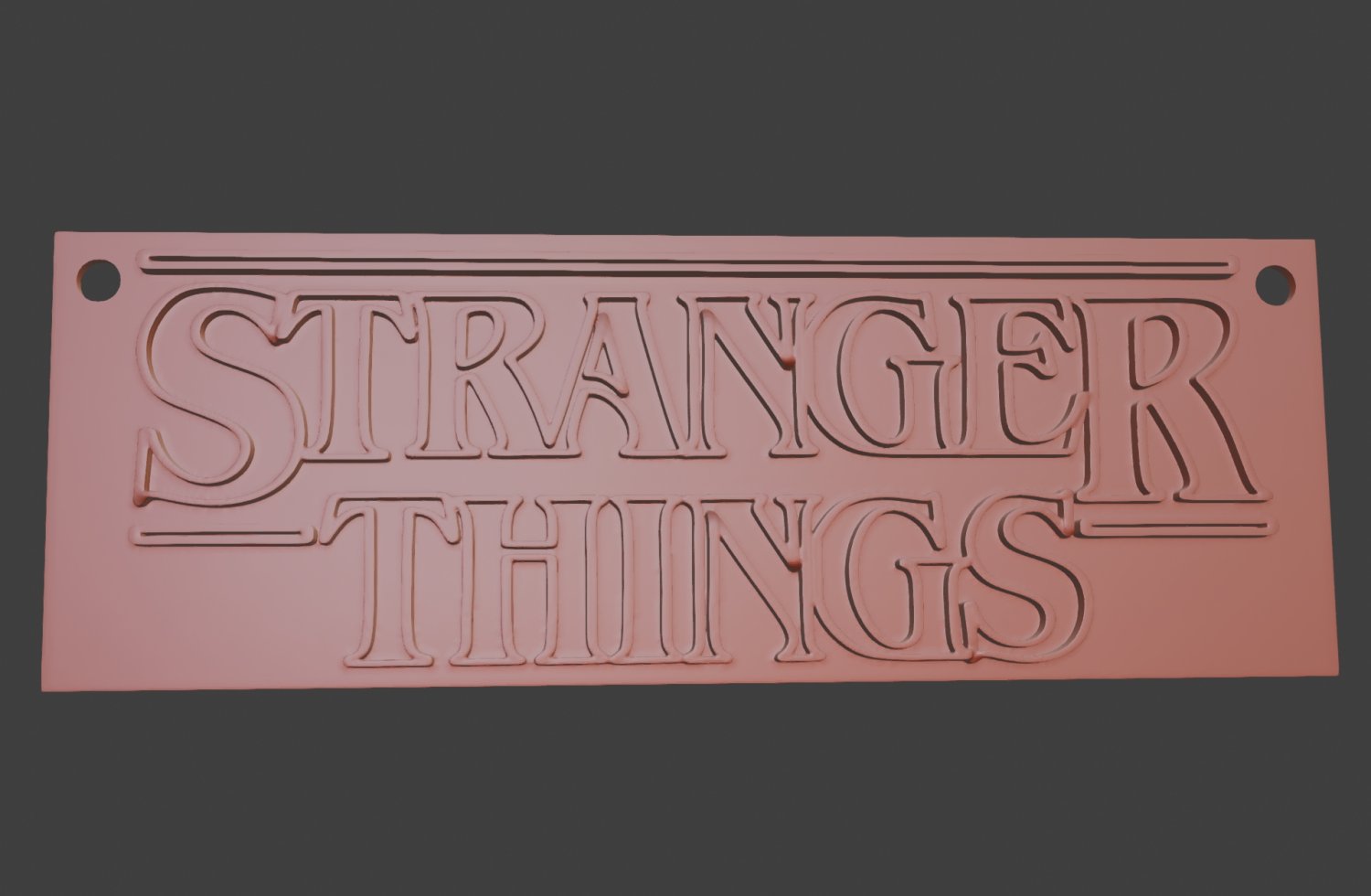stranger things 3D Print Models in Signs and Logos 3DExport