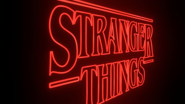 logo stranger things 3D Model in Special Effects 3DExport