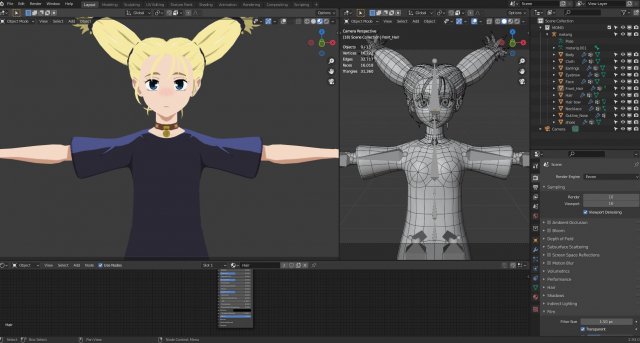 momo - jujutsu kaisen 3D Model in Woman 3DExport