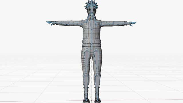 Naruto Shippuden 3D Model in Cartoon 3DExport
