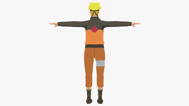 Naruto Shippuden 3D Model in Cartoon 3DExport