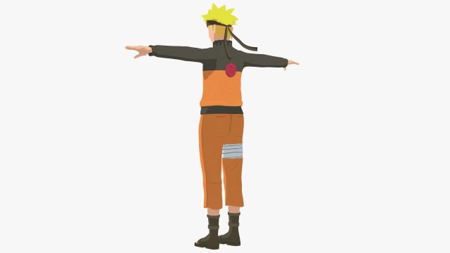 Naruto Shippuden 3D Model in Cartoon 3DExport