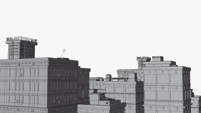 Anime Building 3D Model in Buildings 3DExport