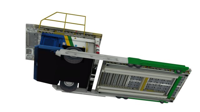 commander 15i loader lowpoly 3D Model in Transport 3DExport