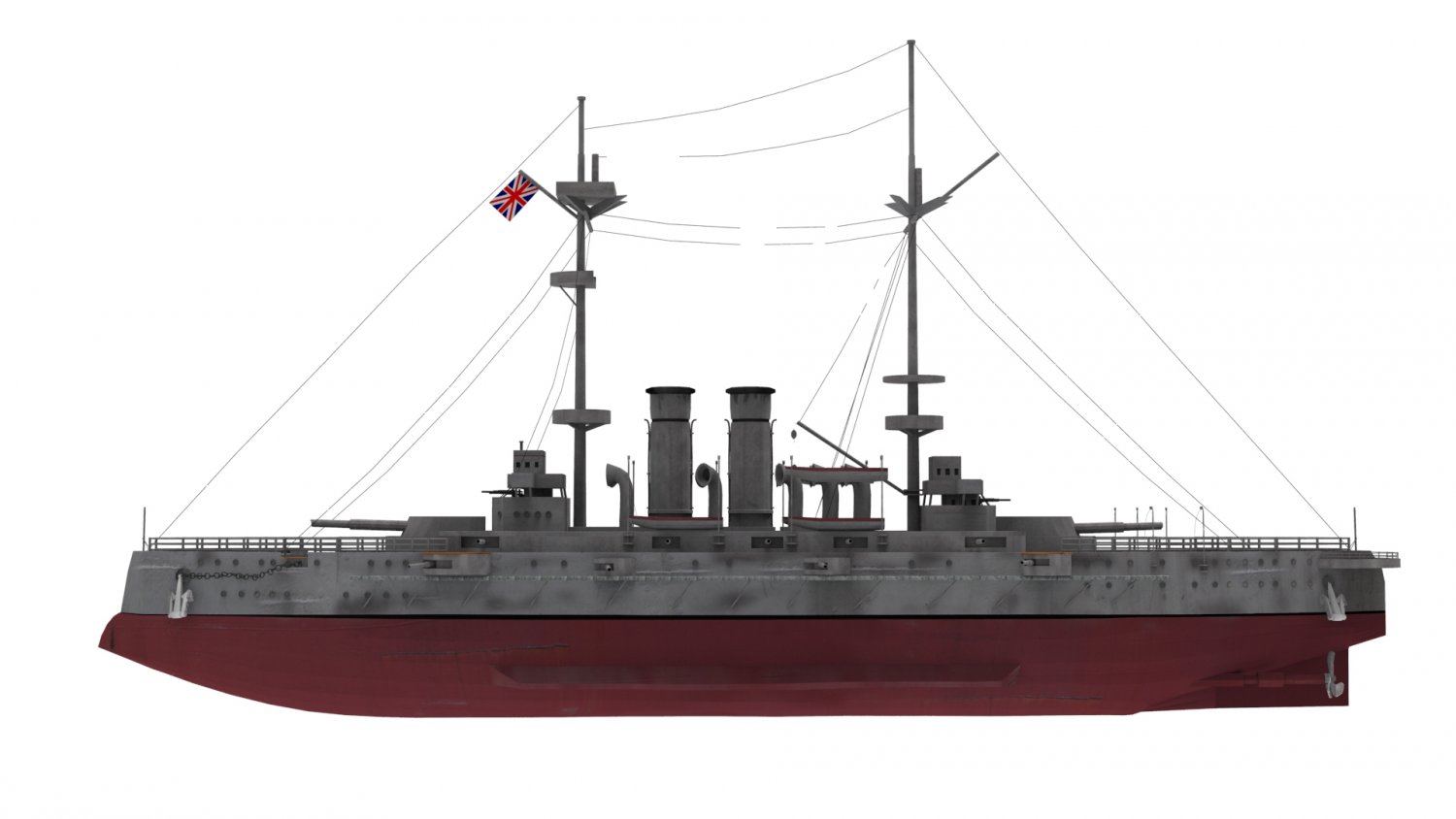 HMS Goliath 3D Model in Battleship 3DExport