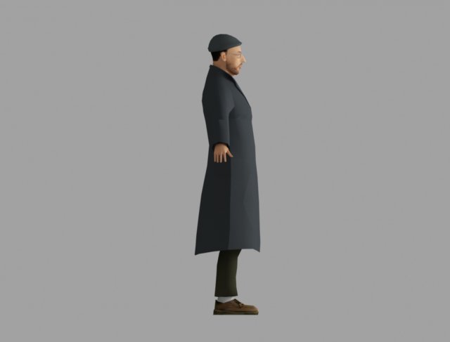 jean reno 3D Model in Man 3DExport