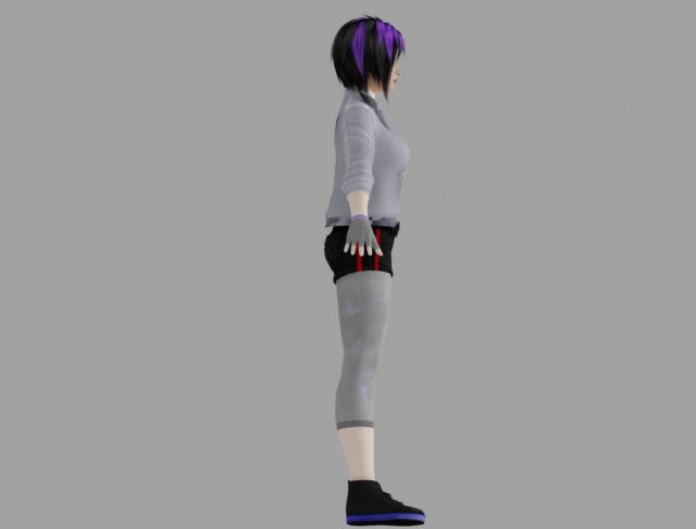 big hero gogo tomago 3D Model in Cartoon 3DExport
