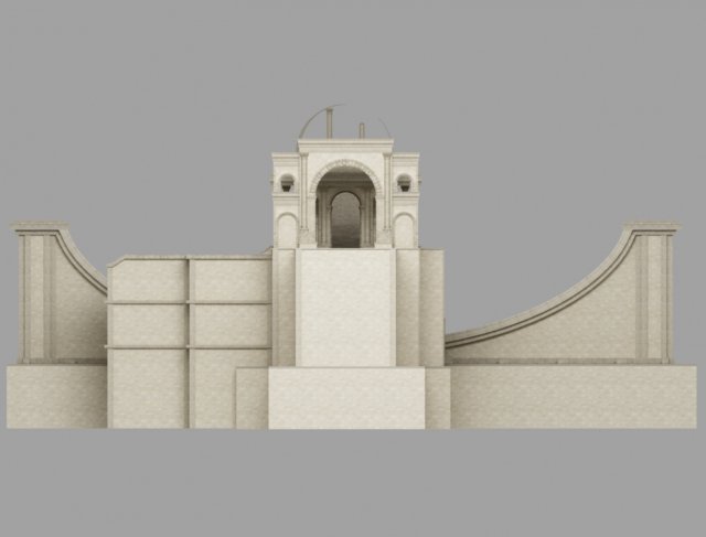 alter building Free 3D Model in Fantasy 3DExport