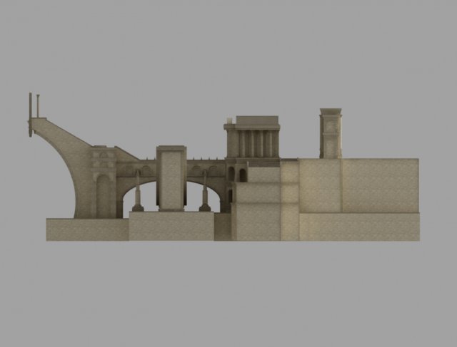 alter building Free 3D Model in Fantasy 3DExport