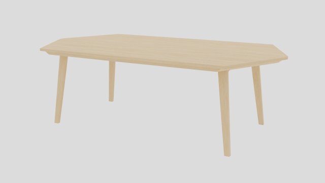 Table 3D Model in Table 3DExport