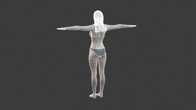 beautiful woman -rigged and animated character for unreal engine 3D ...