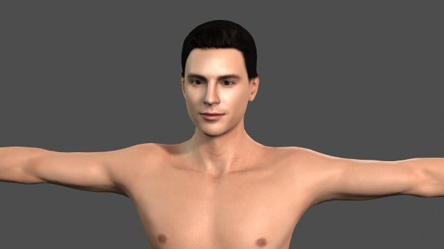 beautiful woman -rigged 3d character 3D Model in Man 3DExport