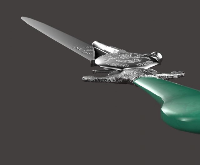 silver 1700 sword with pistol 2 various textures used and new textures ...