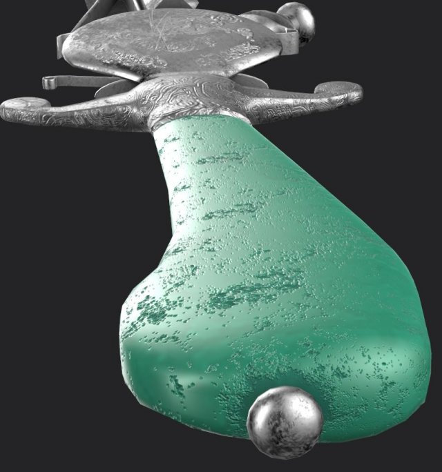 silver 1700 sword with pistol 2 various textures used and new textures ...