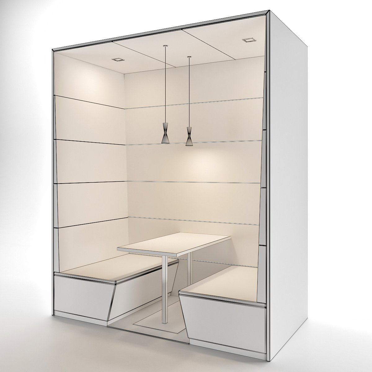 banquette 3D Models in Sofa 3DExport