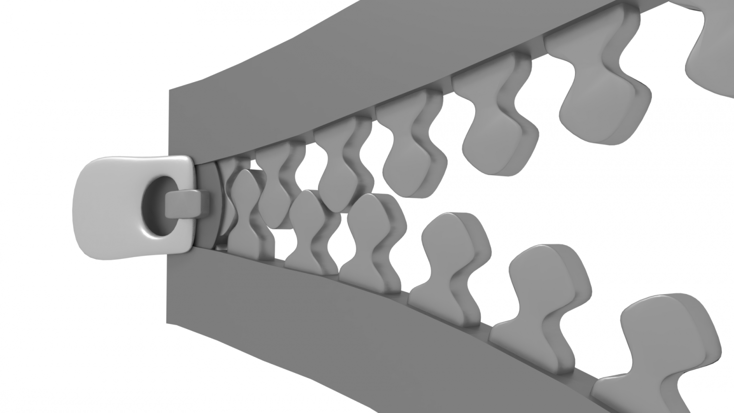 Zipper 3D Model in Miscellaneous 3DExport