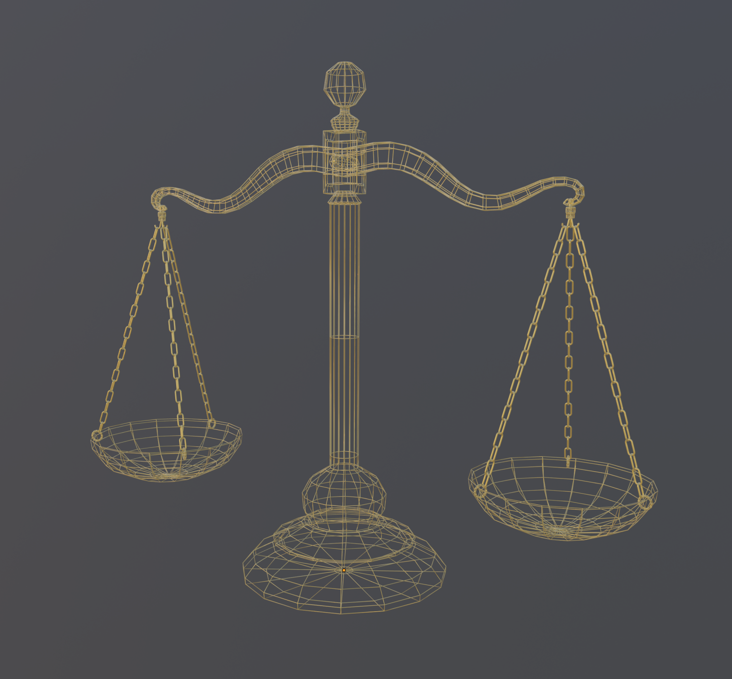 balance scale 3D 모델 in 사무실 3DExport