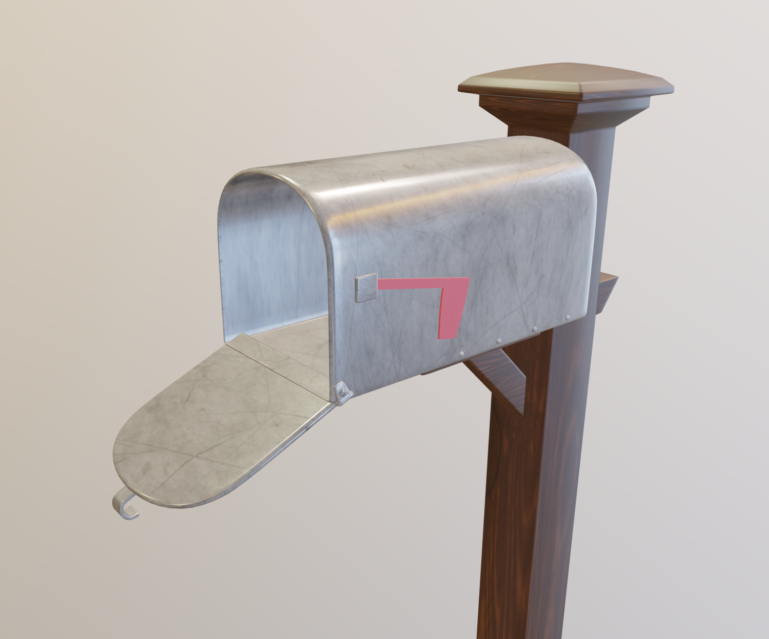 mail box 3D Models in Environment 3DExport