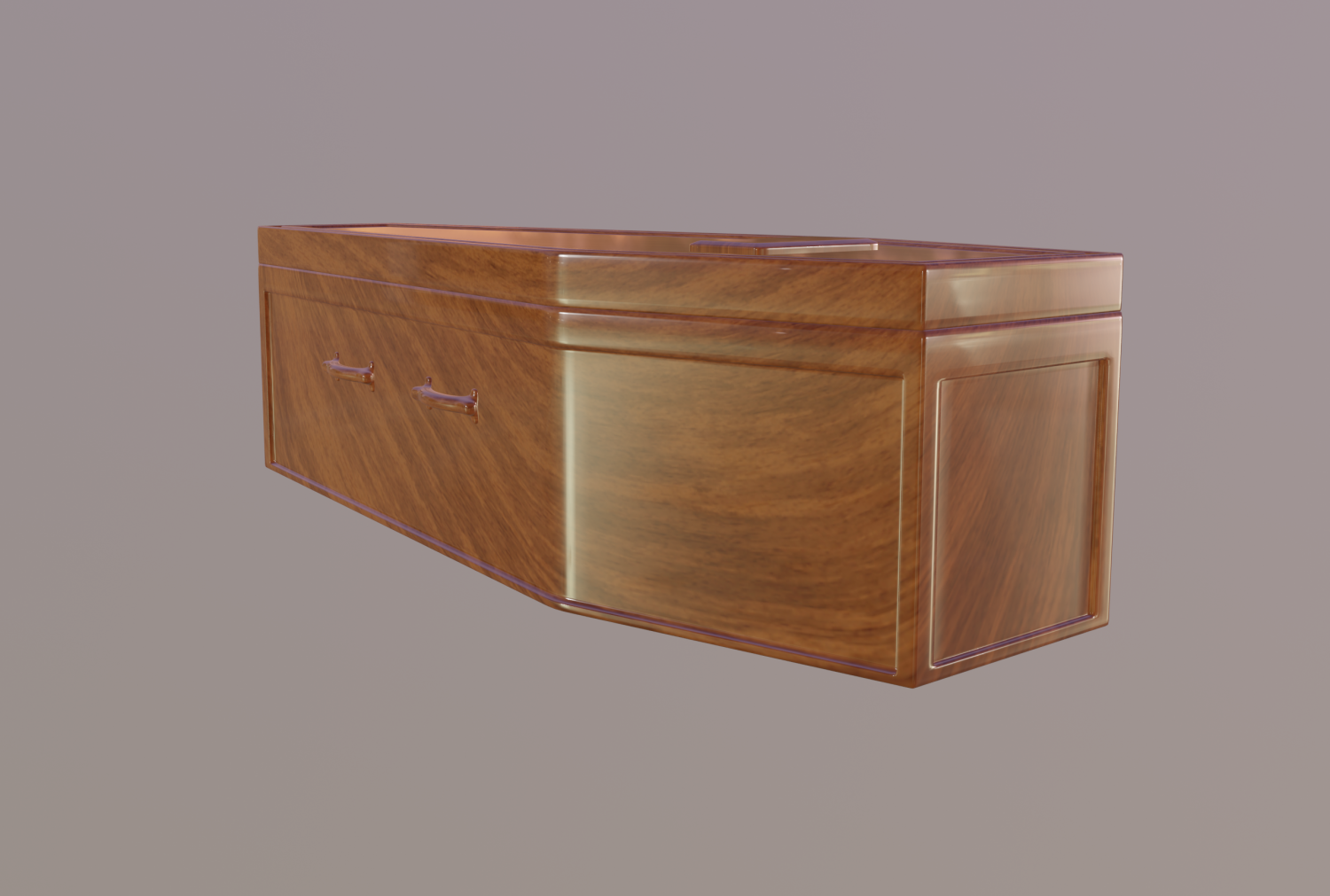 Coffin 3D Model in Other 3DExport