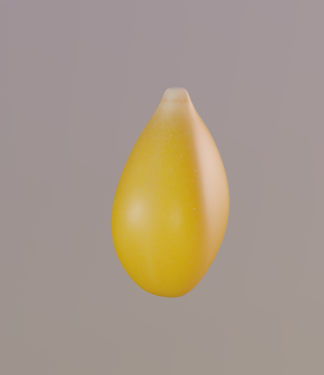 corn kernel 3D Model in Vegetable 3DExport