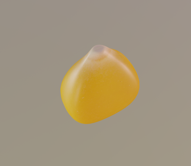 corn kernel 3D Model in Vegetable 3DExport